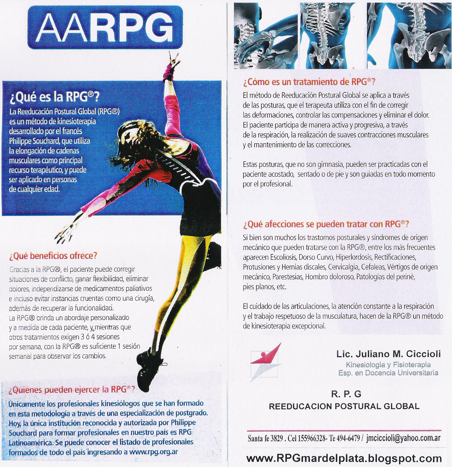 Reeducación Postural Global: AARPG