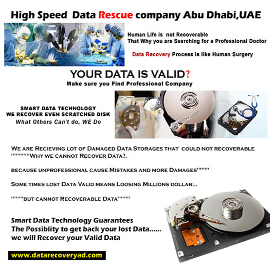 Data Recovery in Abu Dhabi