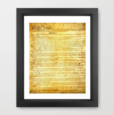 Our United States Constitution: Buy the Constitution as a Framed Print