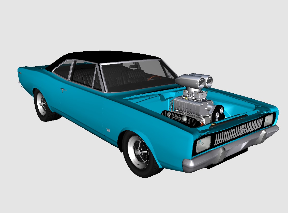 HRS Motorsport: Dodge GTX v8 Supercharger by HRS