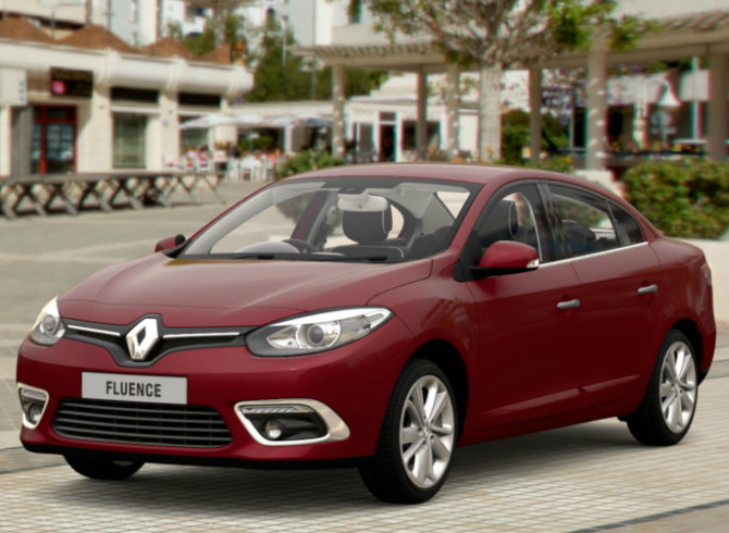 Renault Fluence Restylée (2013) - Couleurs/Colors
