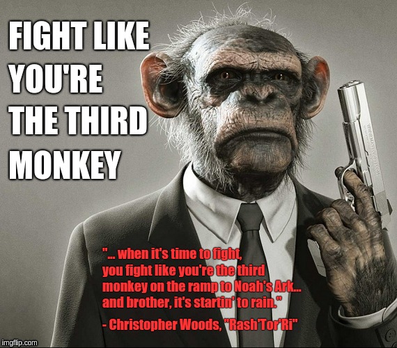 The Wrong Guncast: Fight Like You're The Third Monkey