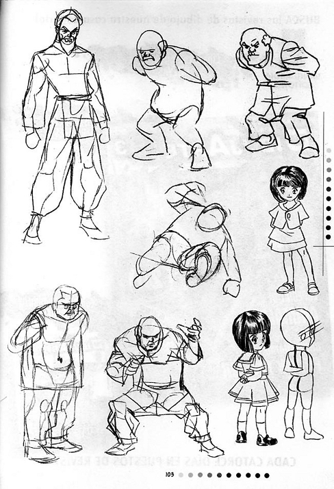 Tutorial para dibujar anime: 12 Tutorial Complexiones y Edades Parte2