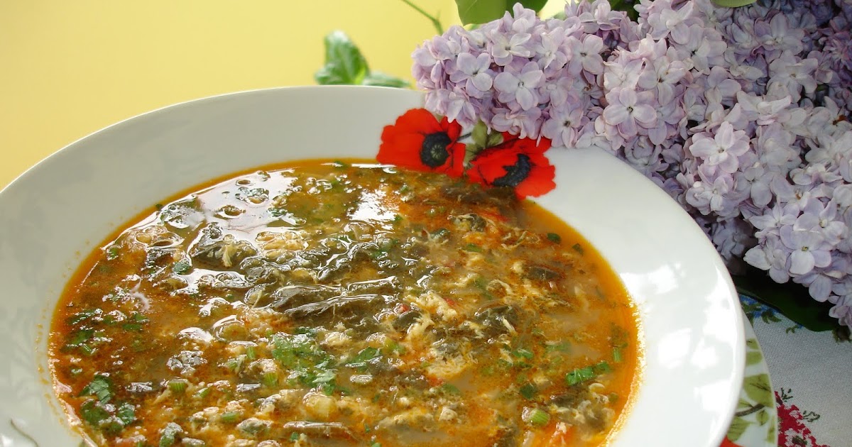 susu: Ciorba de stevie cu zdrente de ou