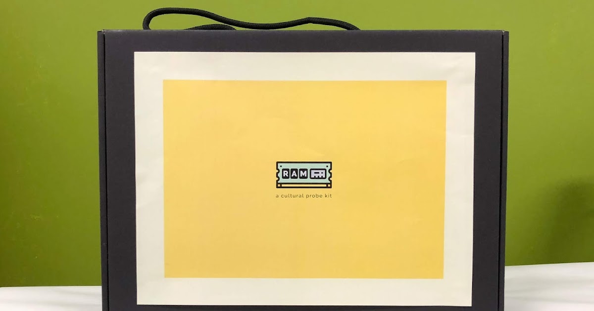 Design Lab: A Cultural Probe Kit | Ace's Design Research Log