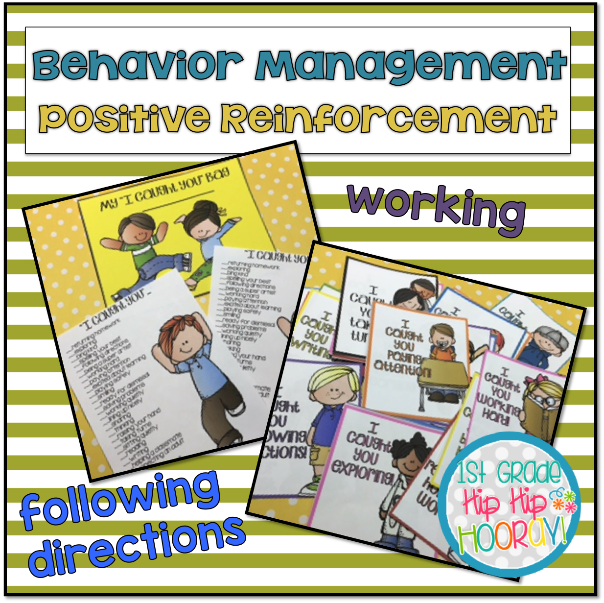 1st Grade Hip Hip Hooray!: Behavior Management...Building Positive ...