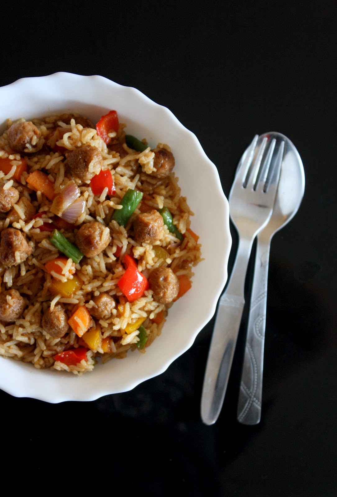 Cook like Priya: Meal Maker fried rice | Soya Chunks Fried Rice | Soya ...