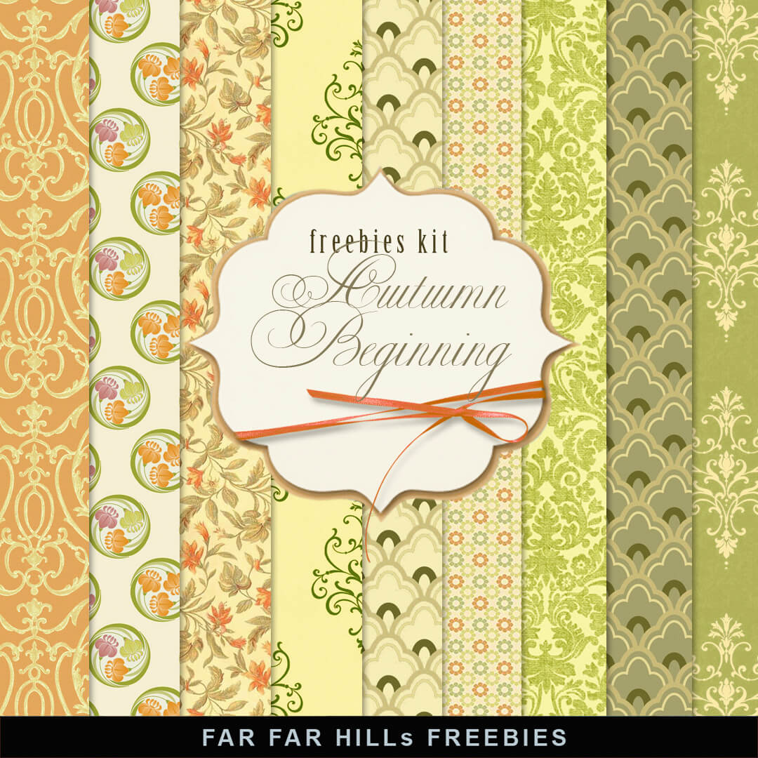 New Freebies Kit of Backgrounds - Autumn Beginning:Far Far Hill - Free ...