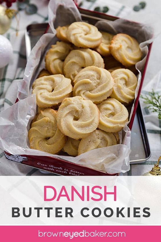 Danish Butter Cookies - Easy Recipes Healthy