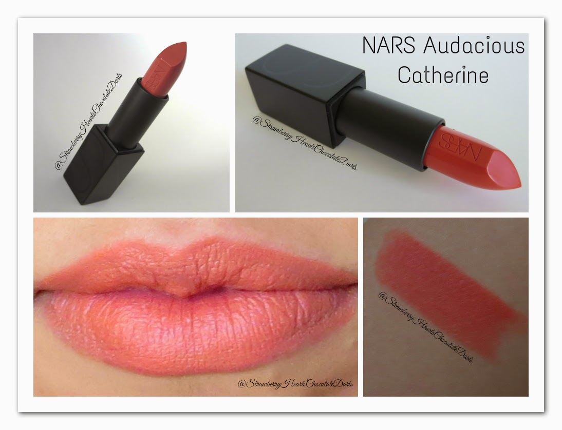 Nars Audacious Lipstick Swatches Jane