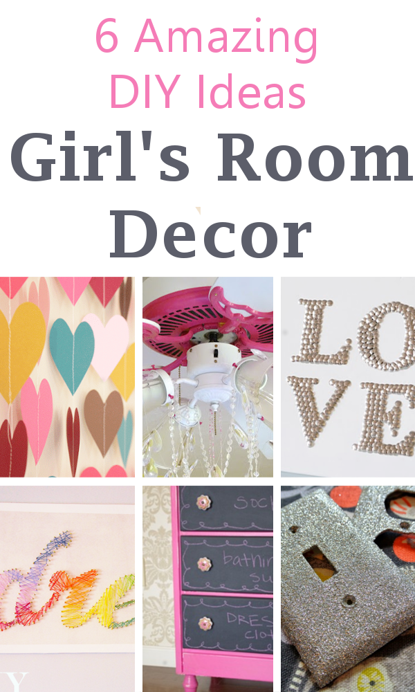 Amazing DIY Projects For a Girls Room | DIY Home Sweet Home