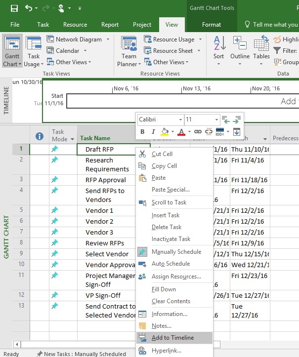 How To Create A Task List In MS Project Ms Project How To Create A Task List In MS Project Ms Project
