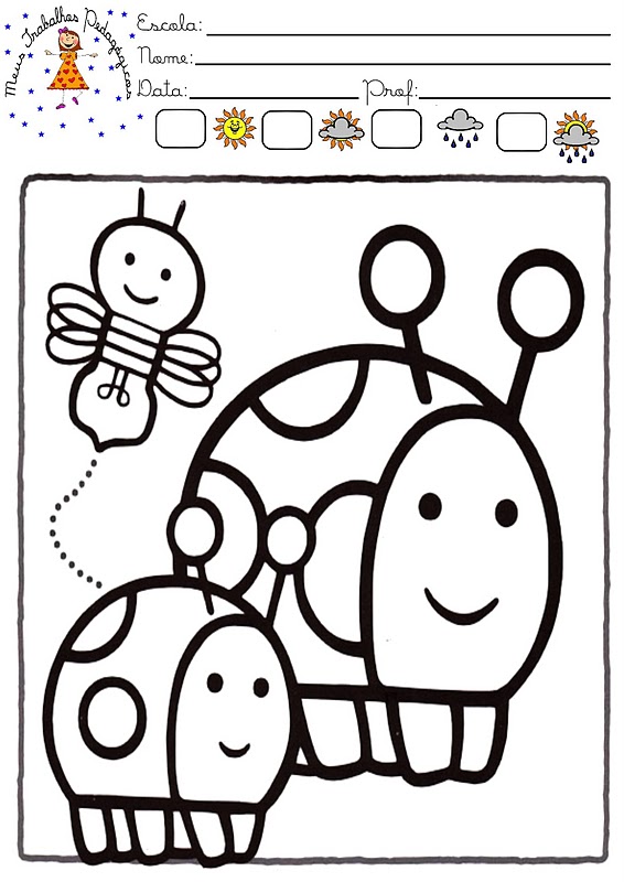 Desenhos para Colorir e Pintar - Pintar e Colorir