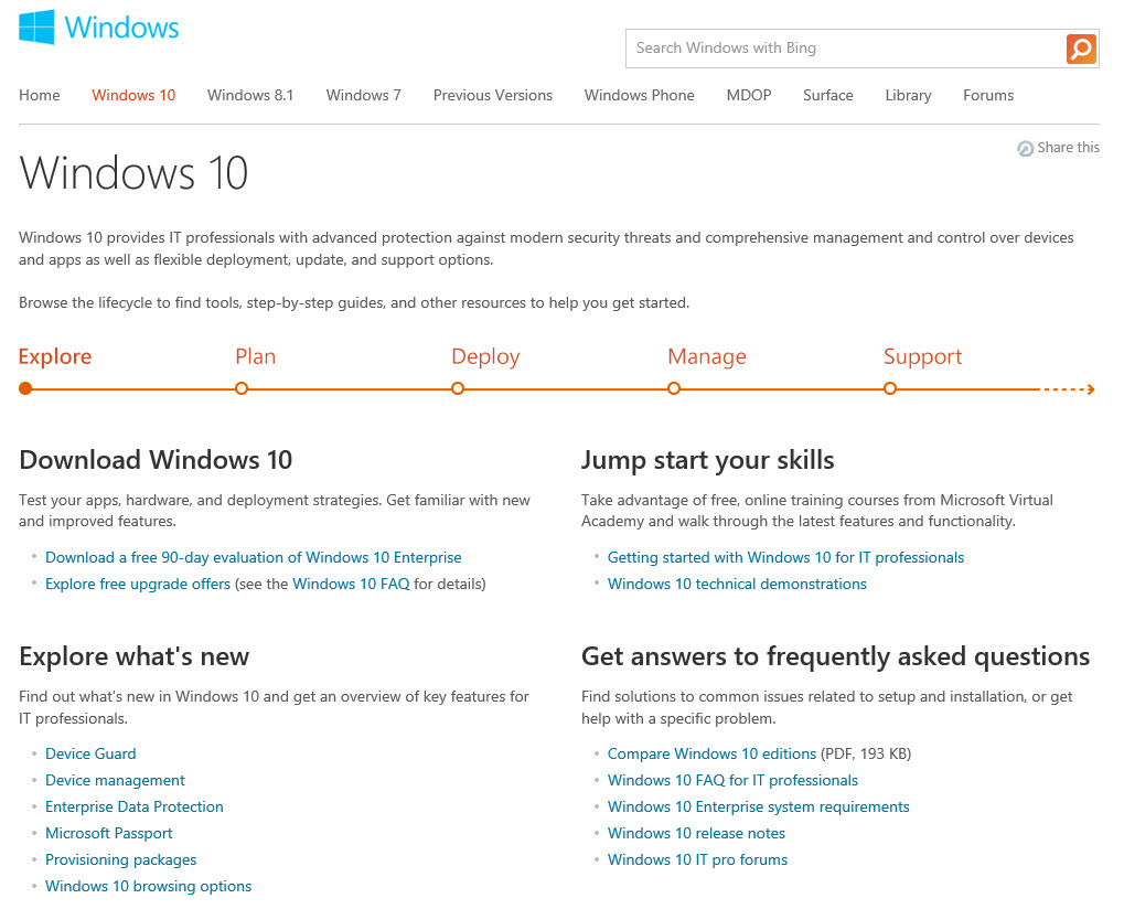 EVRY Windows 10 Gold Partner Event - Slide decks