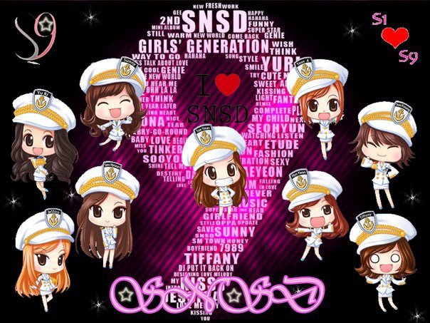 VEB: SNSD Cartoon/Chibi