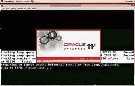 Oracle Database 11g Installation in Linux 6.2