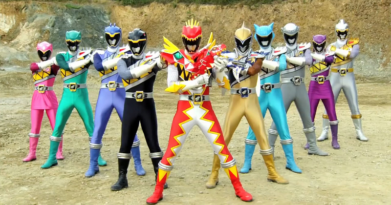 Dino Super Charge e filme de Power Rangers Turbo em breve na Netflix