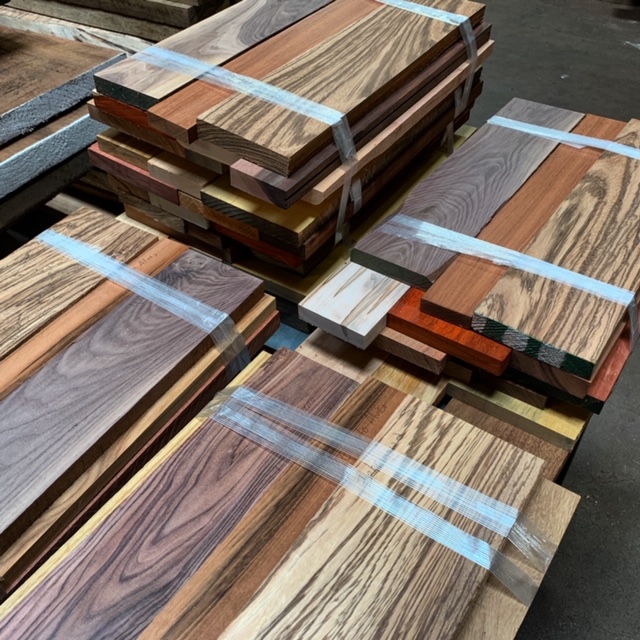 Tropical Exotic Hardwoods: NEW batch of "Variety Short Lumber" Packs!