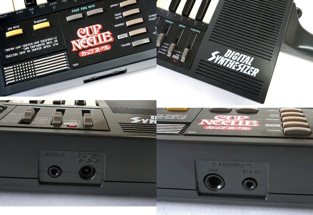 MATRIXSYNTH: NISSIN C-16 CUP NOODLE Sampler/Synth KEYTAR