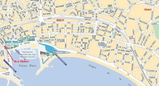 Map of Cannes, France