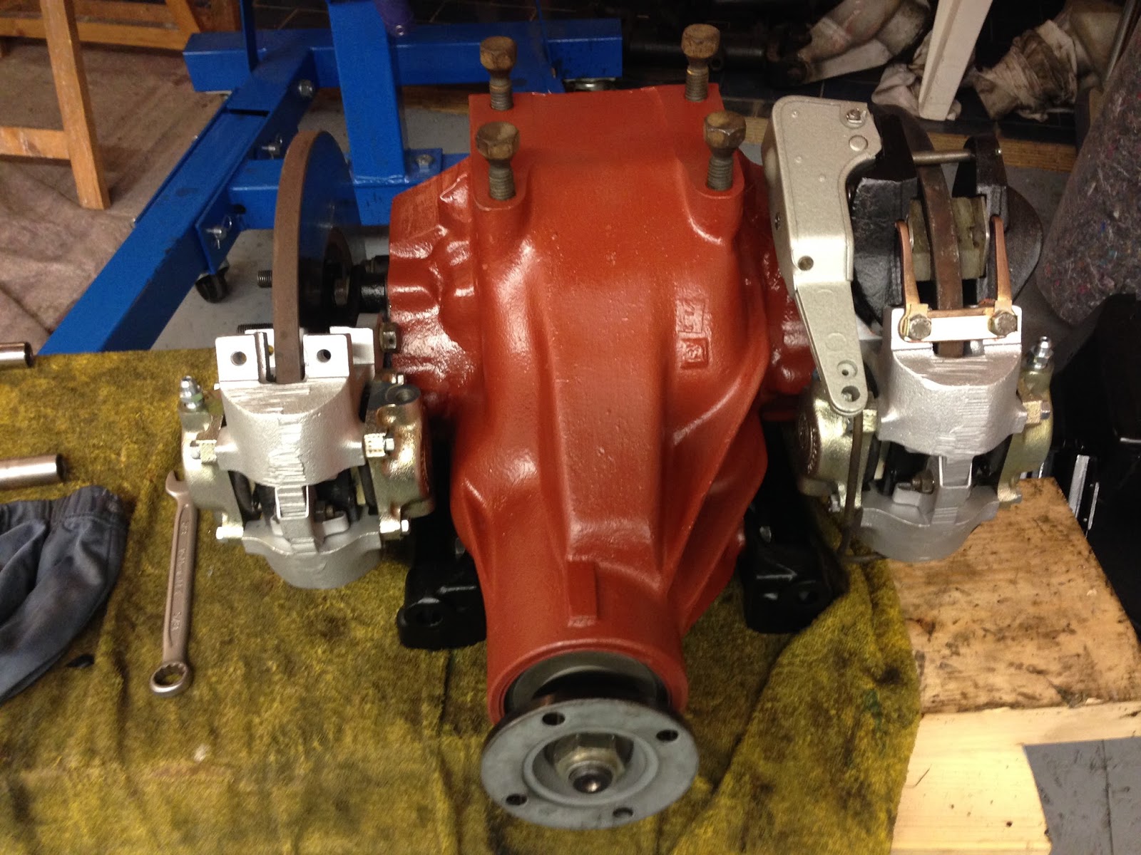 Restaurierung Jaguar E-Type Serie 1.5 OTS 1968: 22.06.215 Das ...