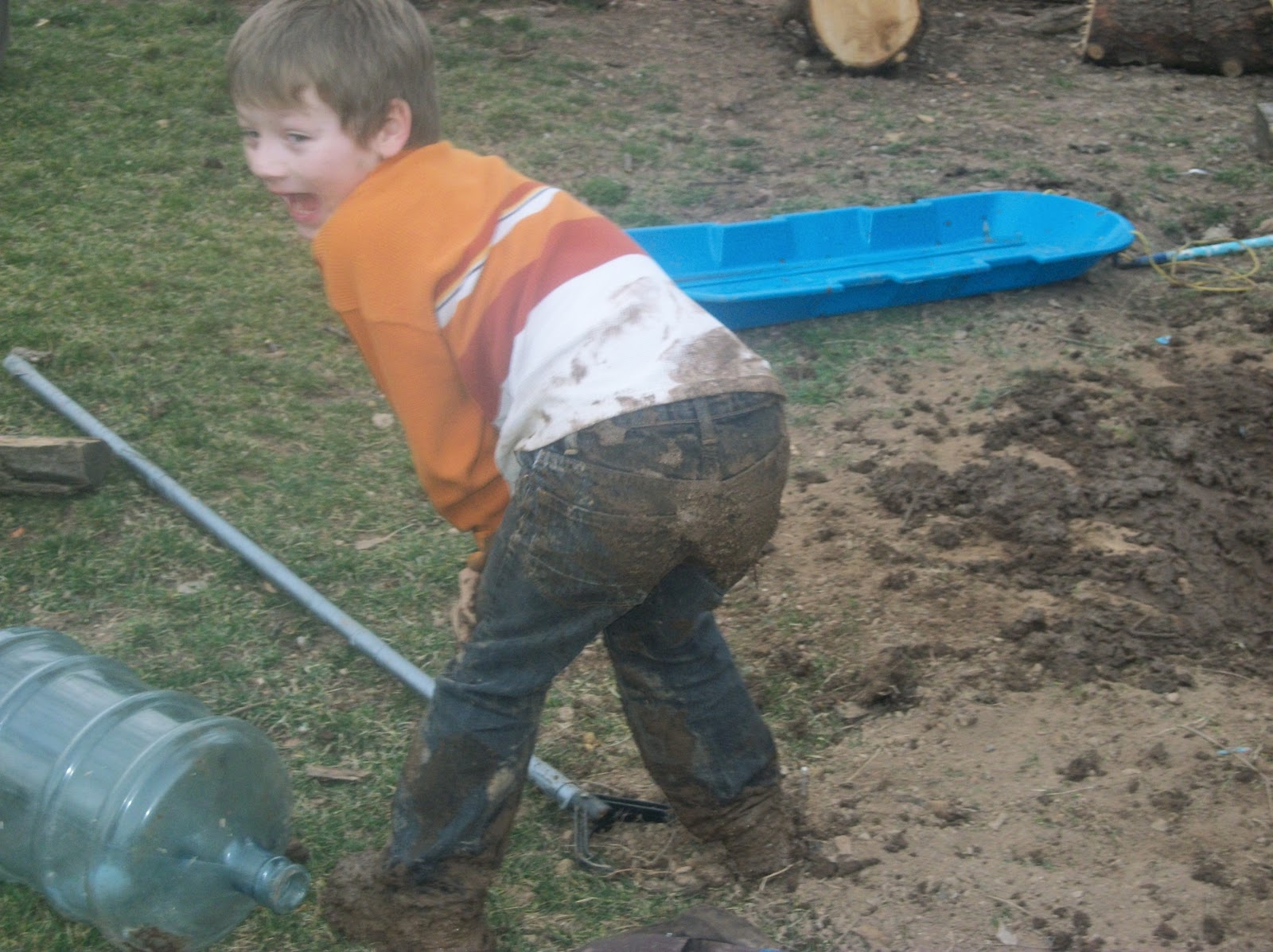 Stairstep boys: It's Raining, So....