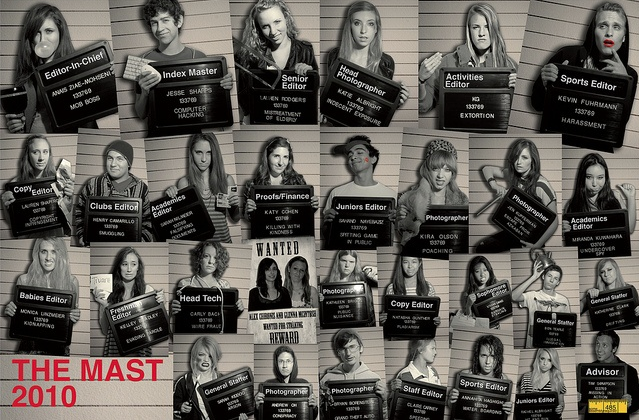 BHS Yearbook: Comic Book/Superhero theme