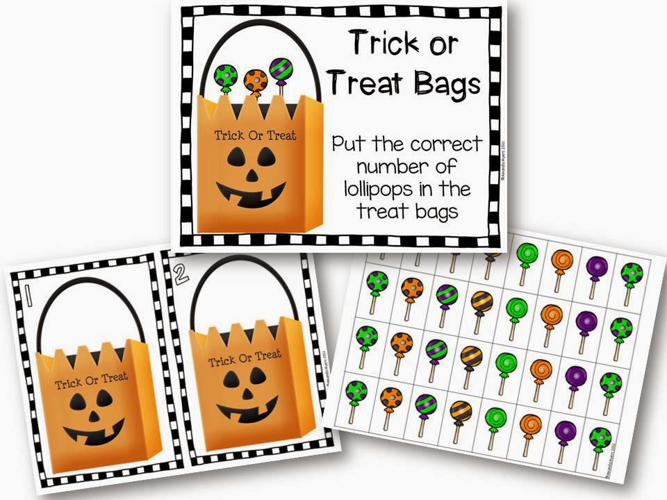 A special kind of class: Updated Halloween Math and Literacy Activities