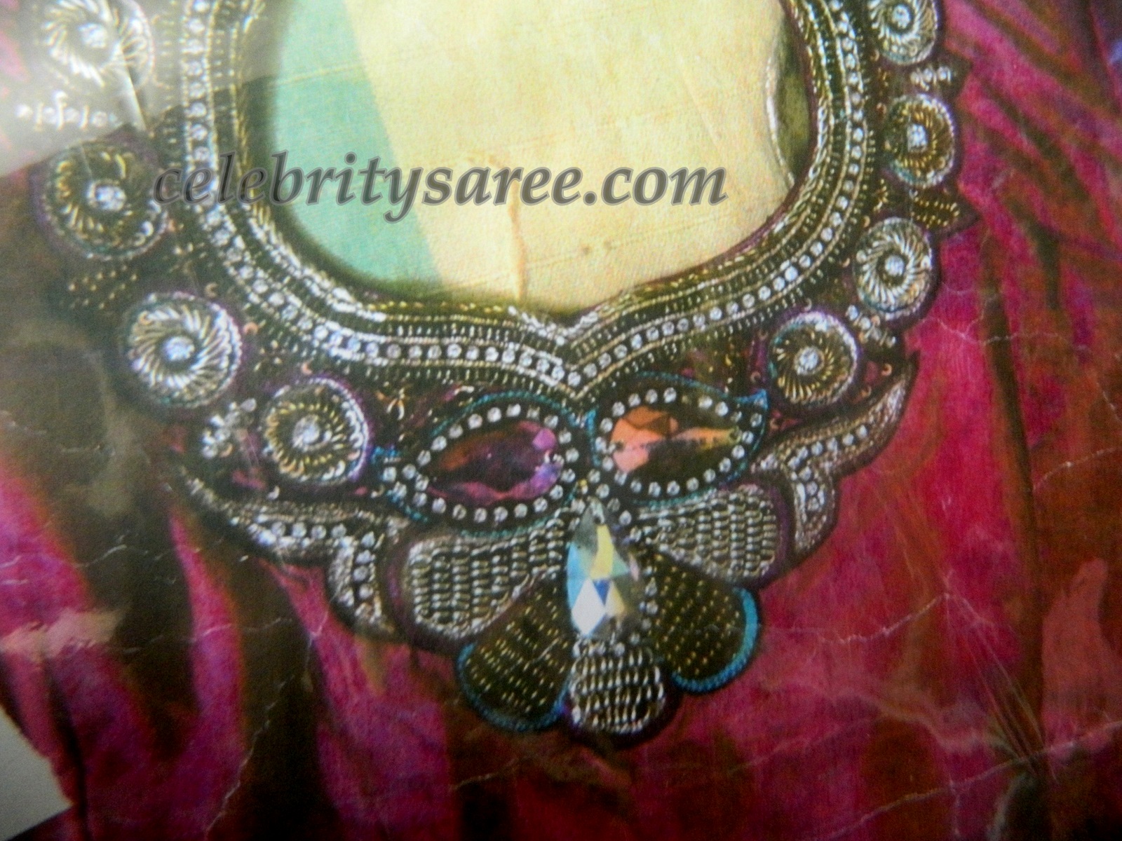 Kundan, Spring and Stone Work Designs Catalog - Saree Blouse Patterns