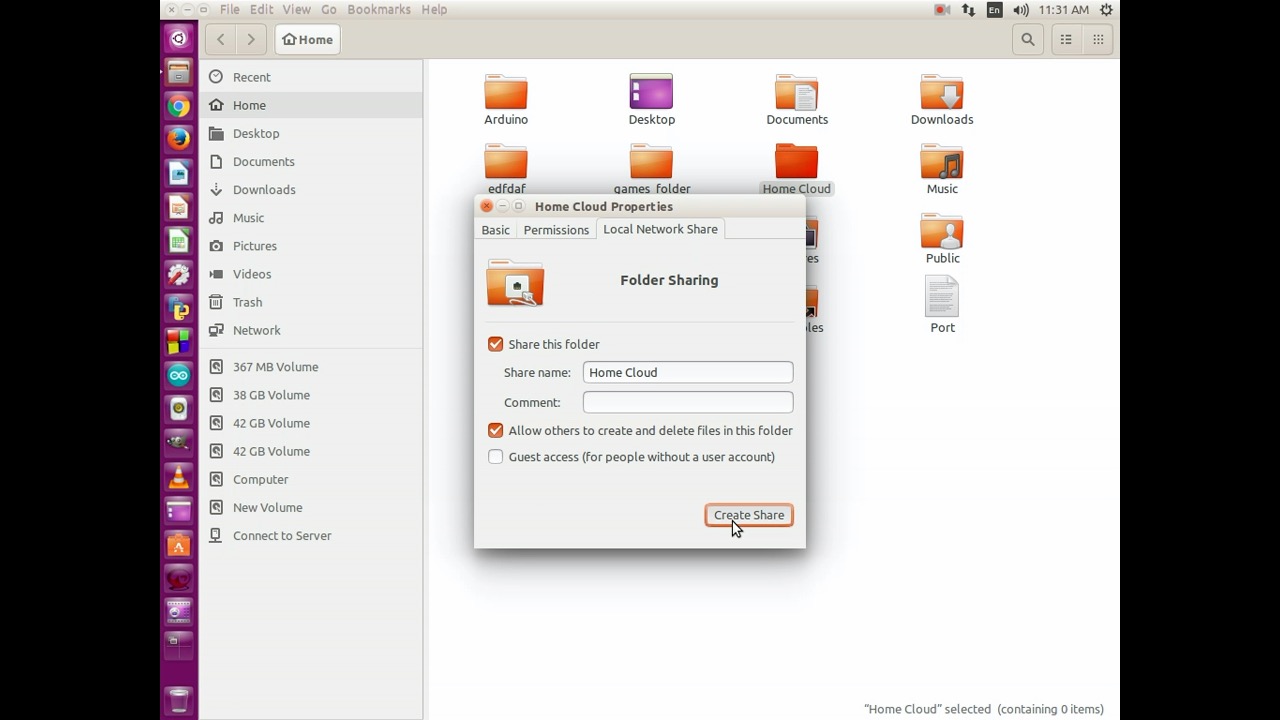Gadgets Alpha: Share files between Ubuntu and Windows 10/8.1/7 (32bit ...