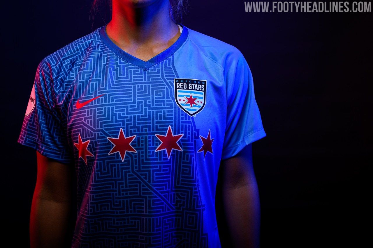 Chicago Red Stars 2019 Home Kit Released - Footy Headlines