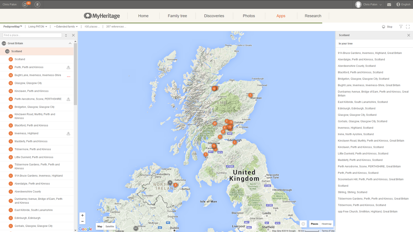The GENES Blog: MyHeritage launches Pedigree Map