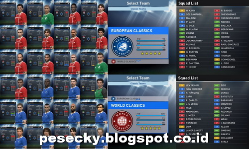PES 2016 Classics Teams For PTE Patch 6.0 by nikolaMKD95 - Pro ...