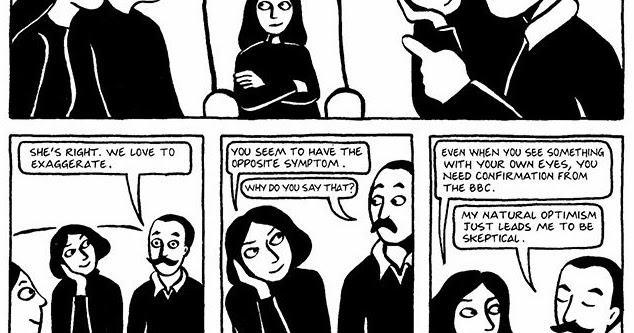 Read Persepolis 1, Section 18: The Shabbat, Page 133