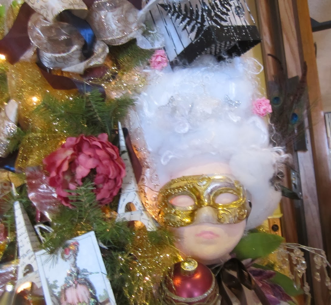 Ravings of a Mad Crafter: Marie Antoinette Tree Finished