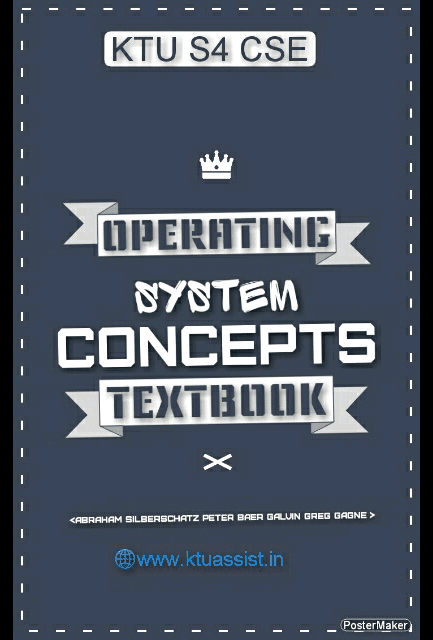 KTU S4 CSE OPERATING SYSTEM TEXTBOOK PDF - KTU ASSIST