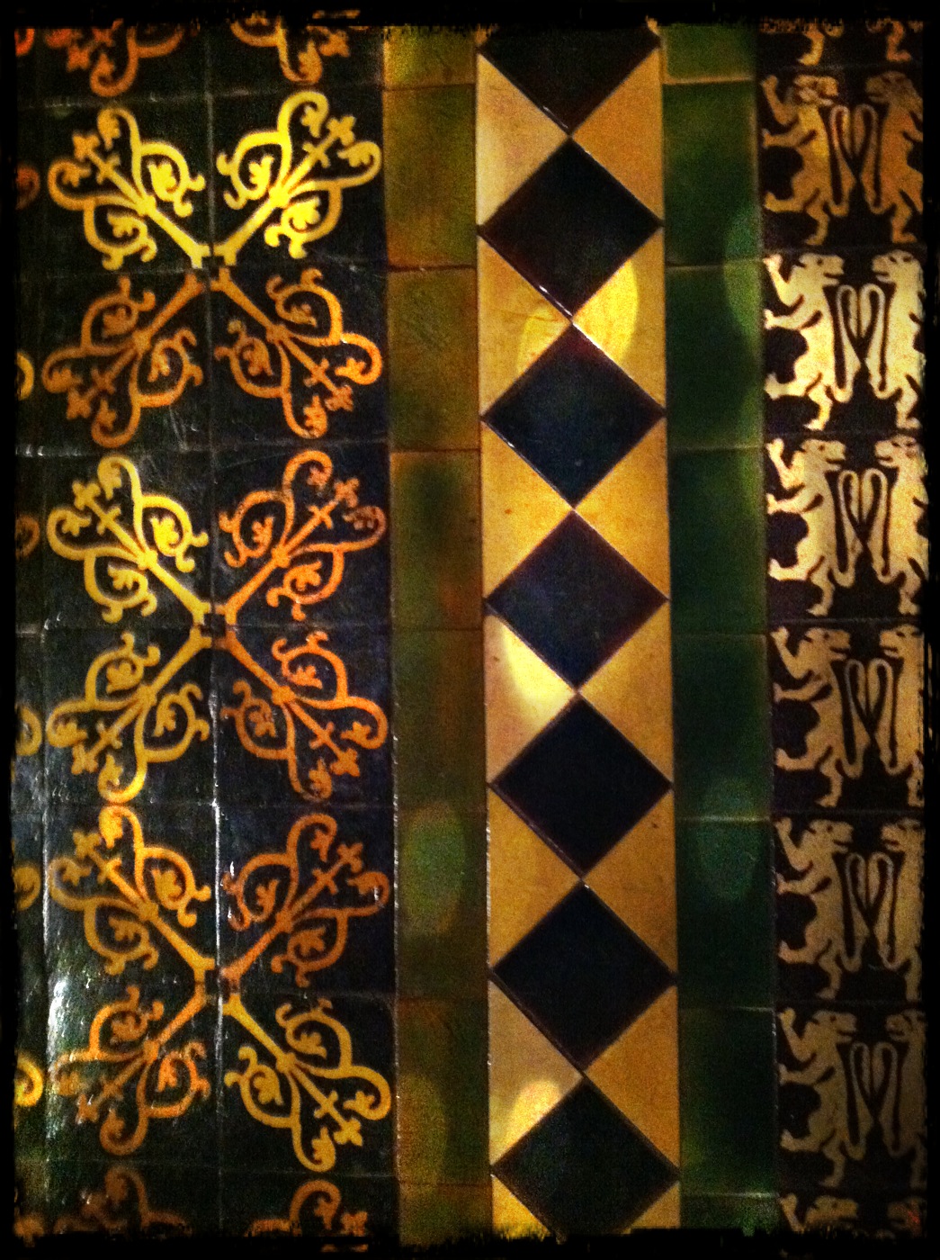 helen james design: Christ Church Cathedral Tiles