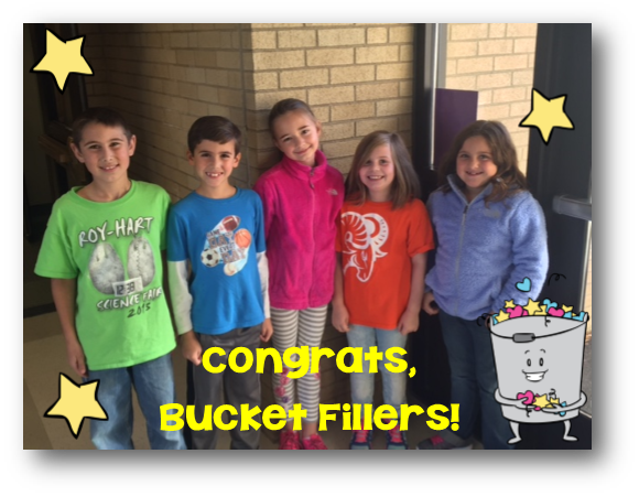 Diary of a 3rd Grader: Bucket Filler!!