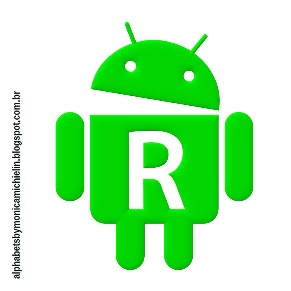 M. Michielin Alphabets: #ANDROID ALPHABET