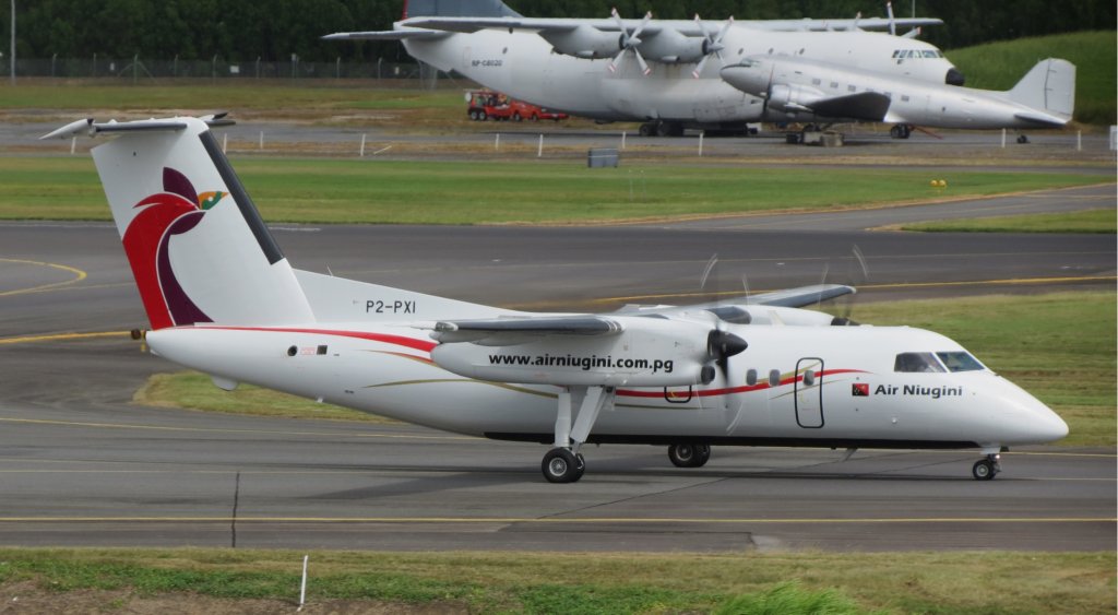 Far North Queensland Skies: Air Niugini Dash 8 P2-PXI touches down in ...