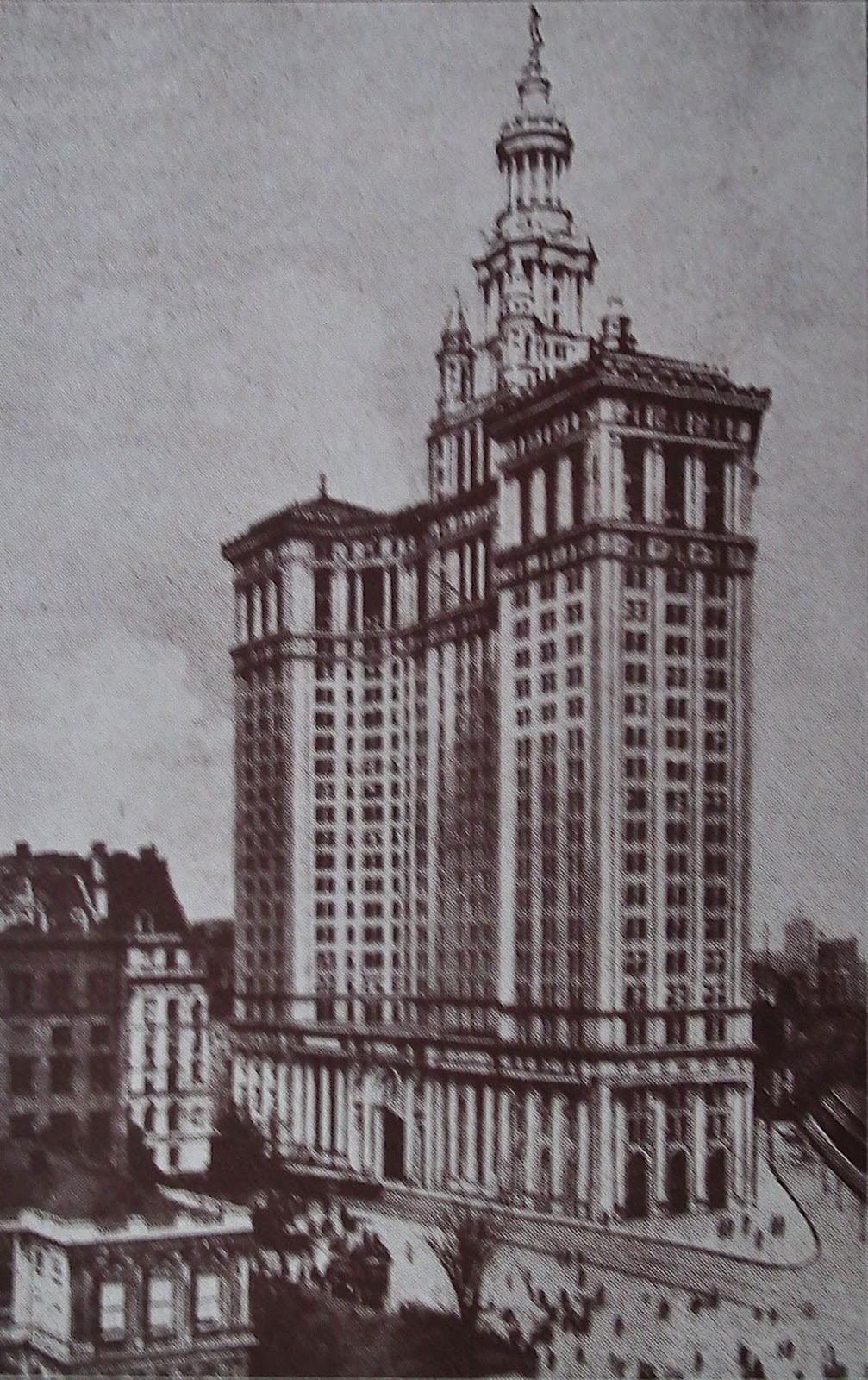 The Things I Enjoy: Manhattan skyscrapers in the early 1920s