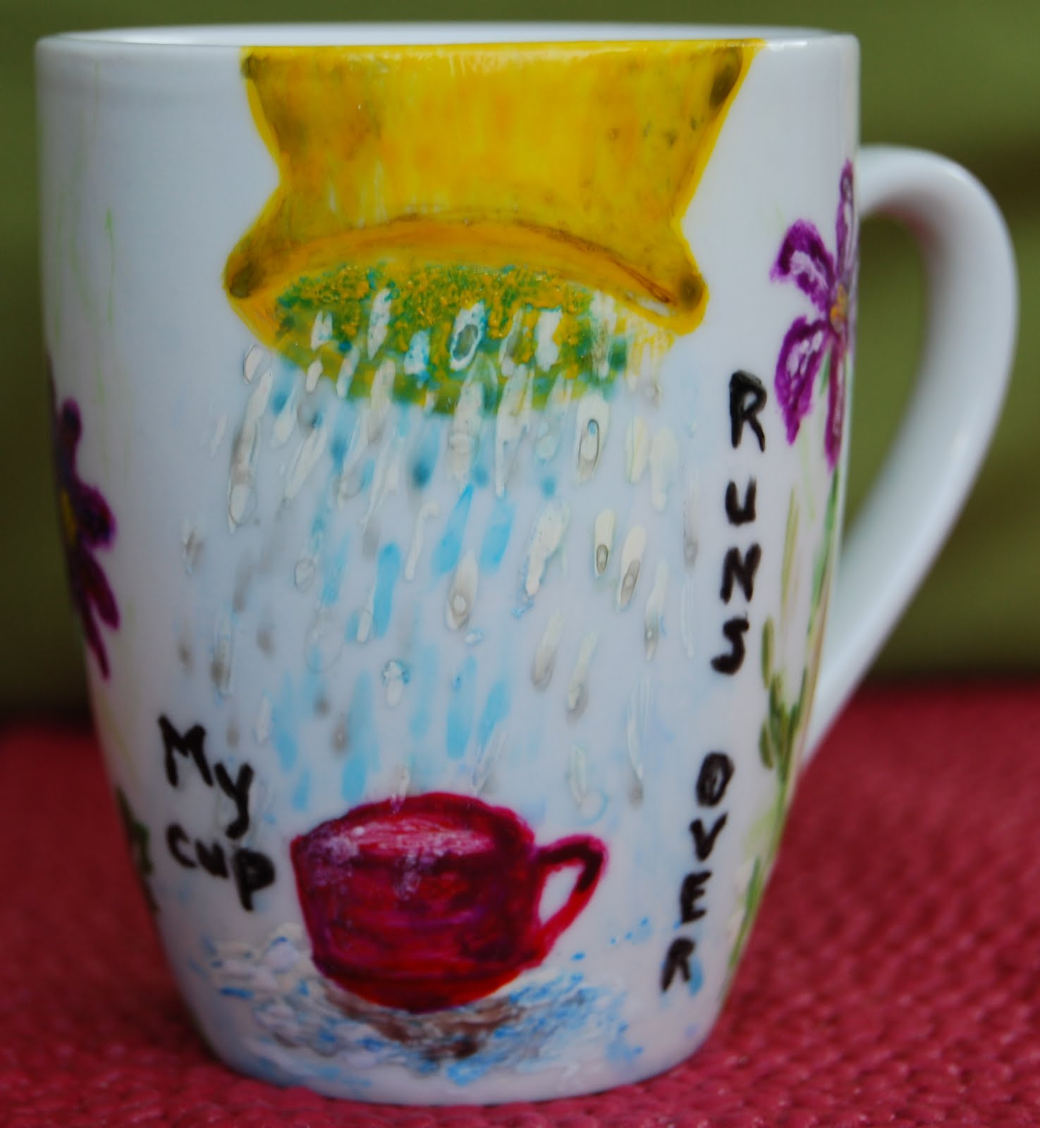 Creative Worship: My cup runs over