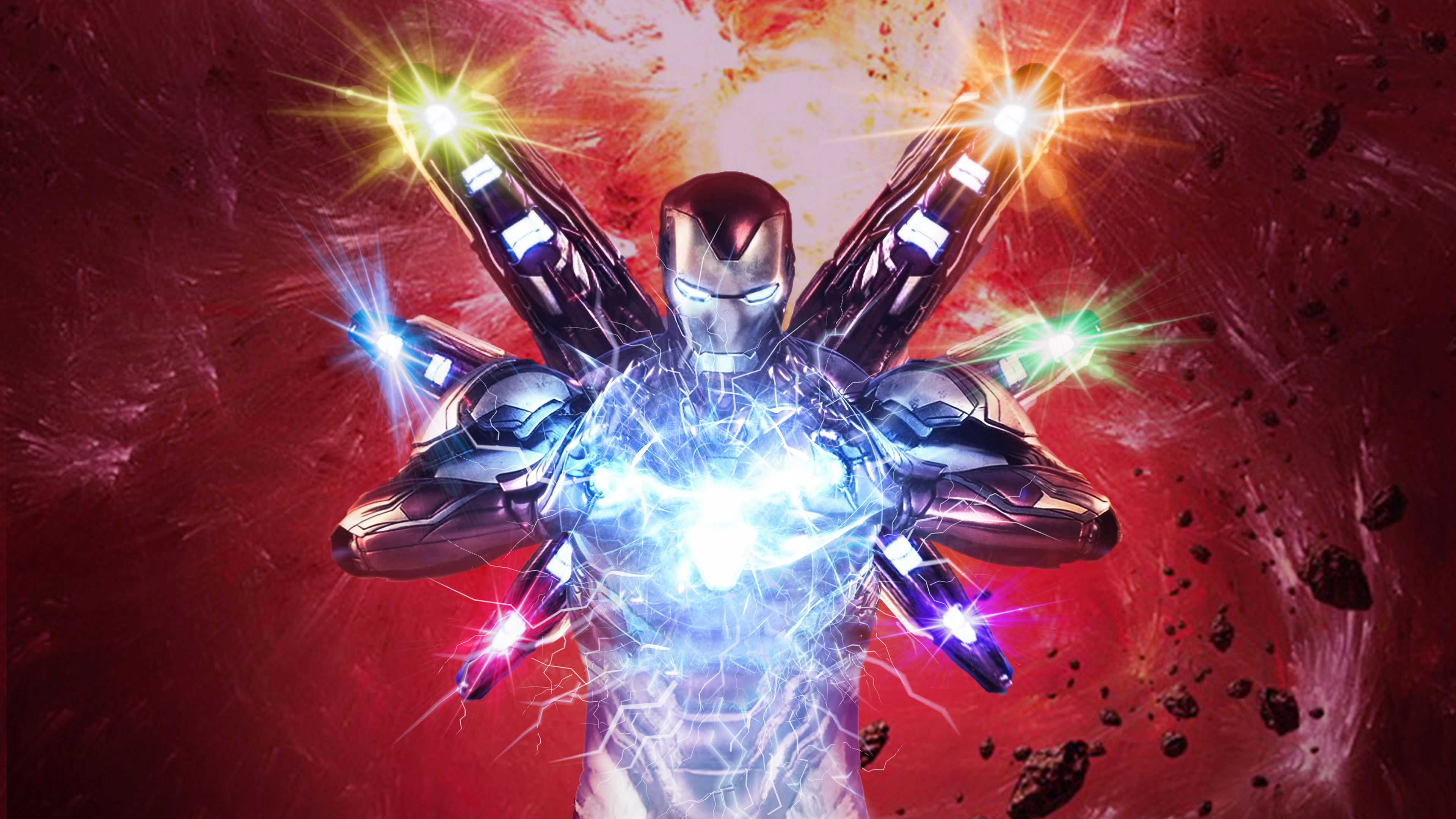 Avengers: Endgame, Iron Man, Infinity Stones, 4K, #155 Wallpaper PC Desktop