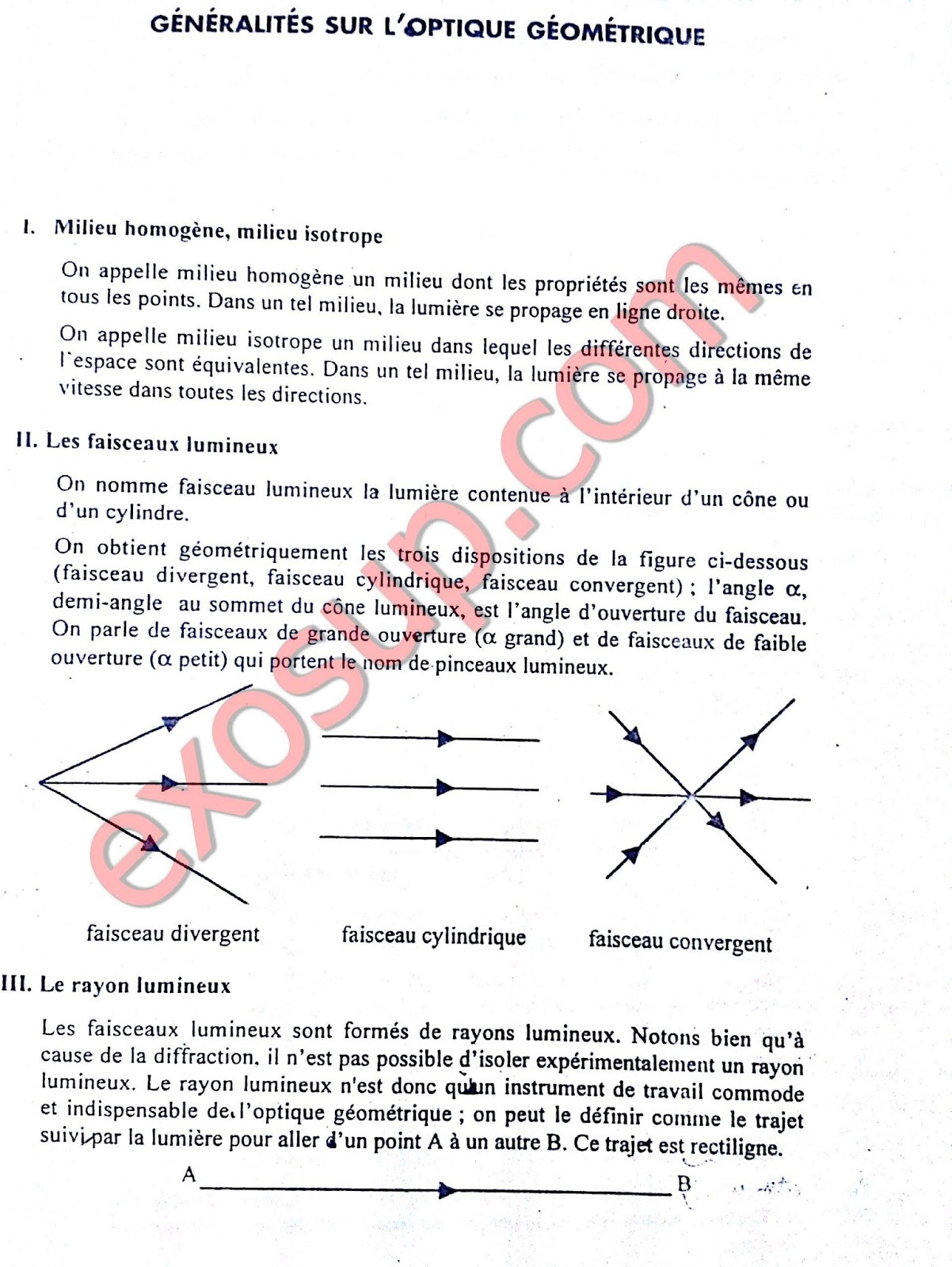 cours optique géométrique smpc s2 - ExoSup