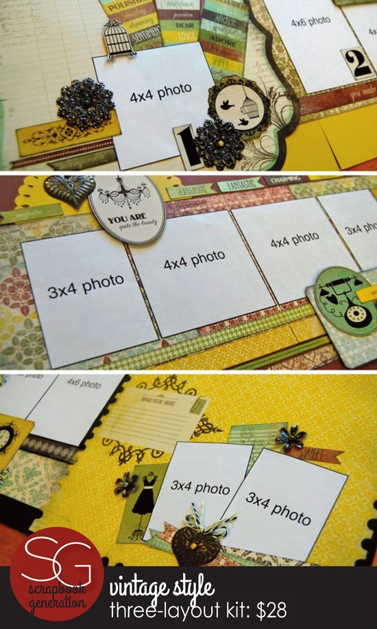 SCRAPBOOK GENERATION: New kits, and a fantastic online sale!