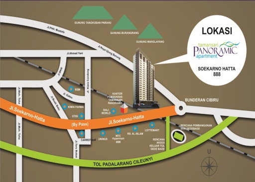 Tamansari Panoramic Apartment: TAMANSARI PANORAMIC APARTMENT BANDUNG