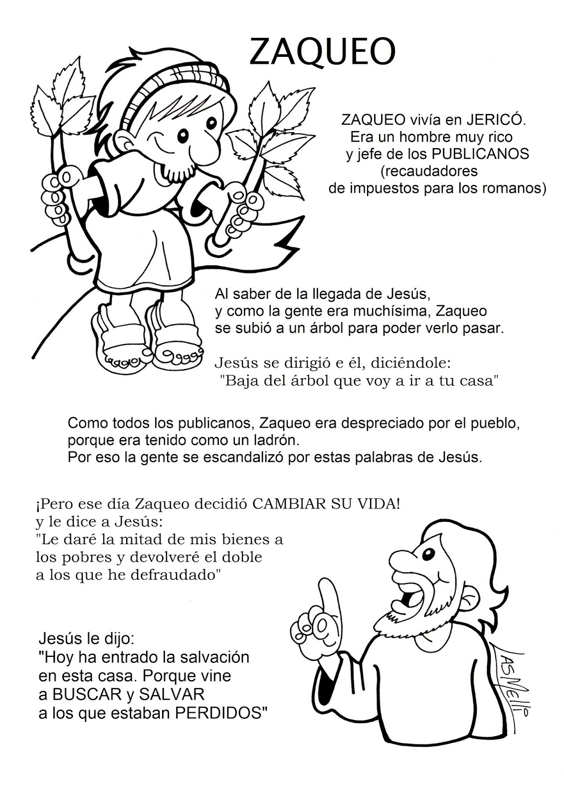 La Catequesis (El blog de Sandra): Recursos Catequesis Jesús y Zaqueo