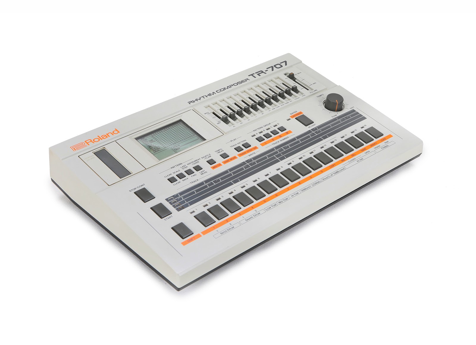 MATRIXSYNTH-B: Roland TR-707 Vintage Drum Machine