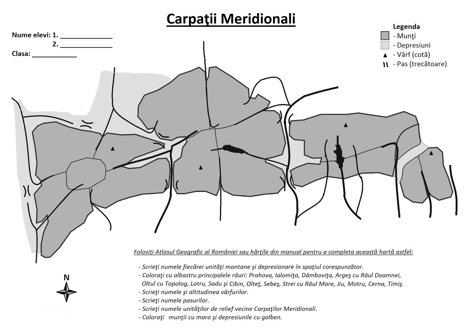 kids4suceava: CARPATII MERIDIONALI