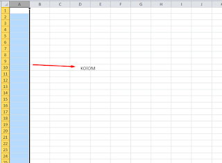 Pengertian Lengkap Row, Colomn ,Range ,cell di Micosoft excel - Update ...